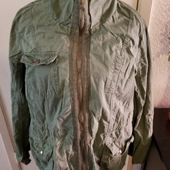 Jade & Ivory | Jackets & Coats | Jade Ivory Army Green Womens Jacket Xl ...